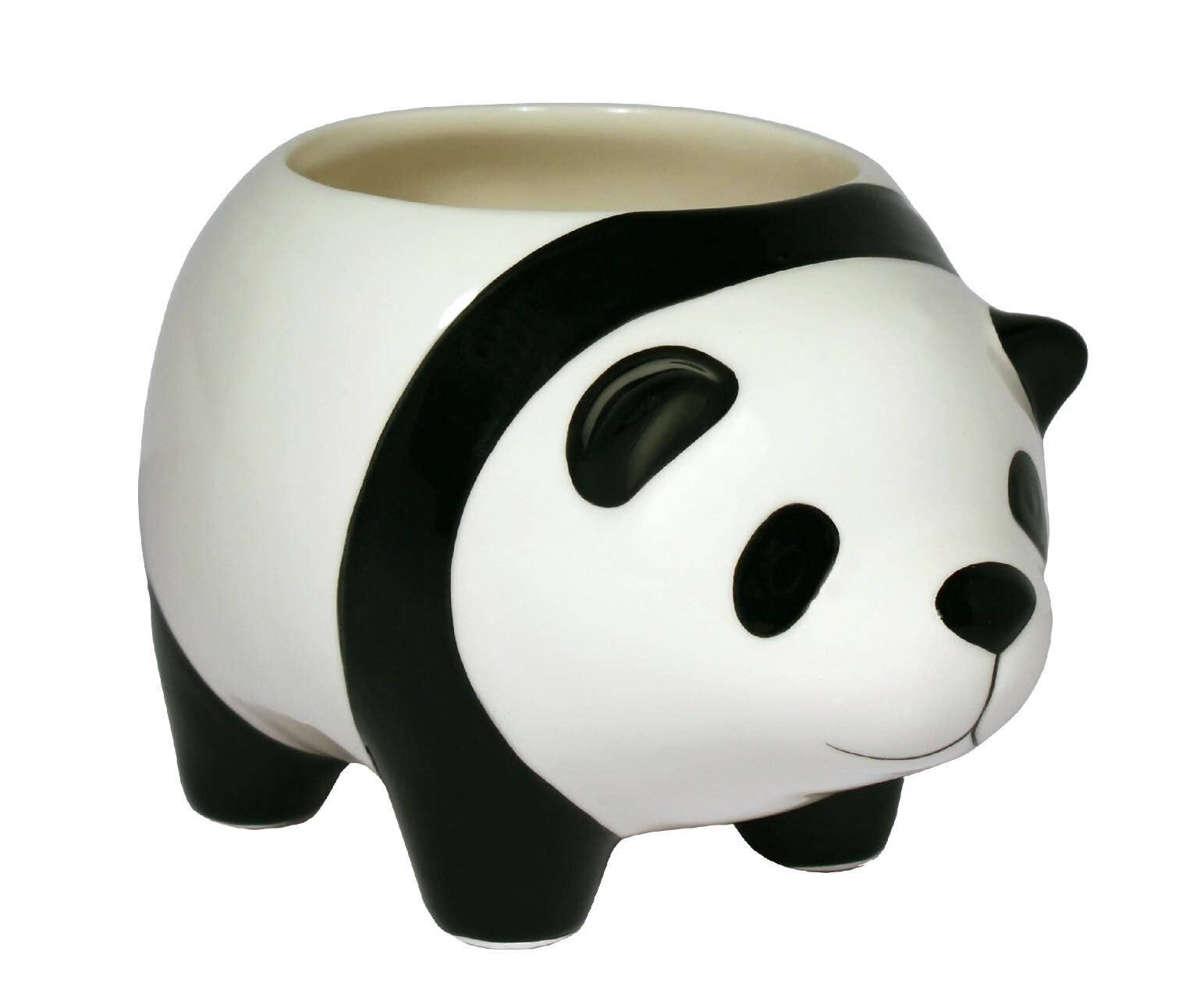 Panda Ceramic Planter Pot – Quartz Botanicals