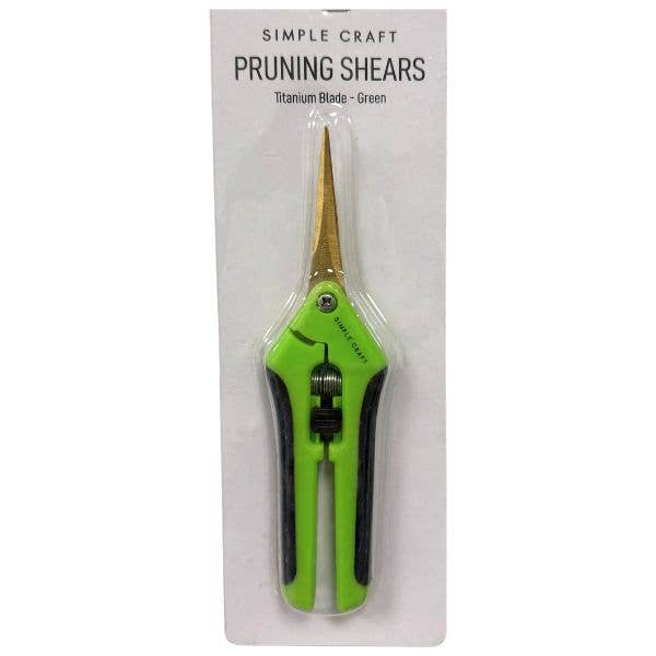 Pruning & Propagation Shears - Green – Quartz Botanicals