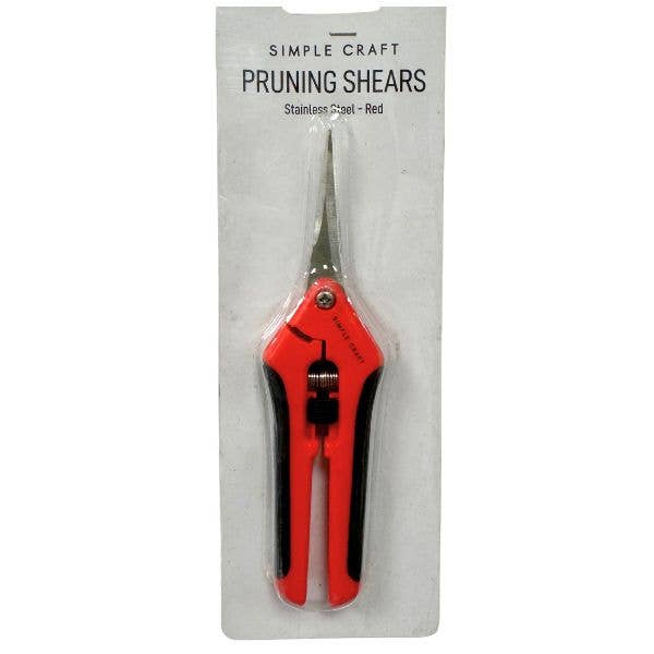 Pruning & Propagation Shears - Red – Quartz Botanicals