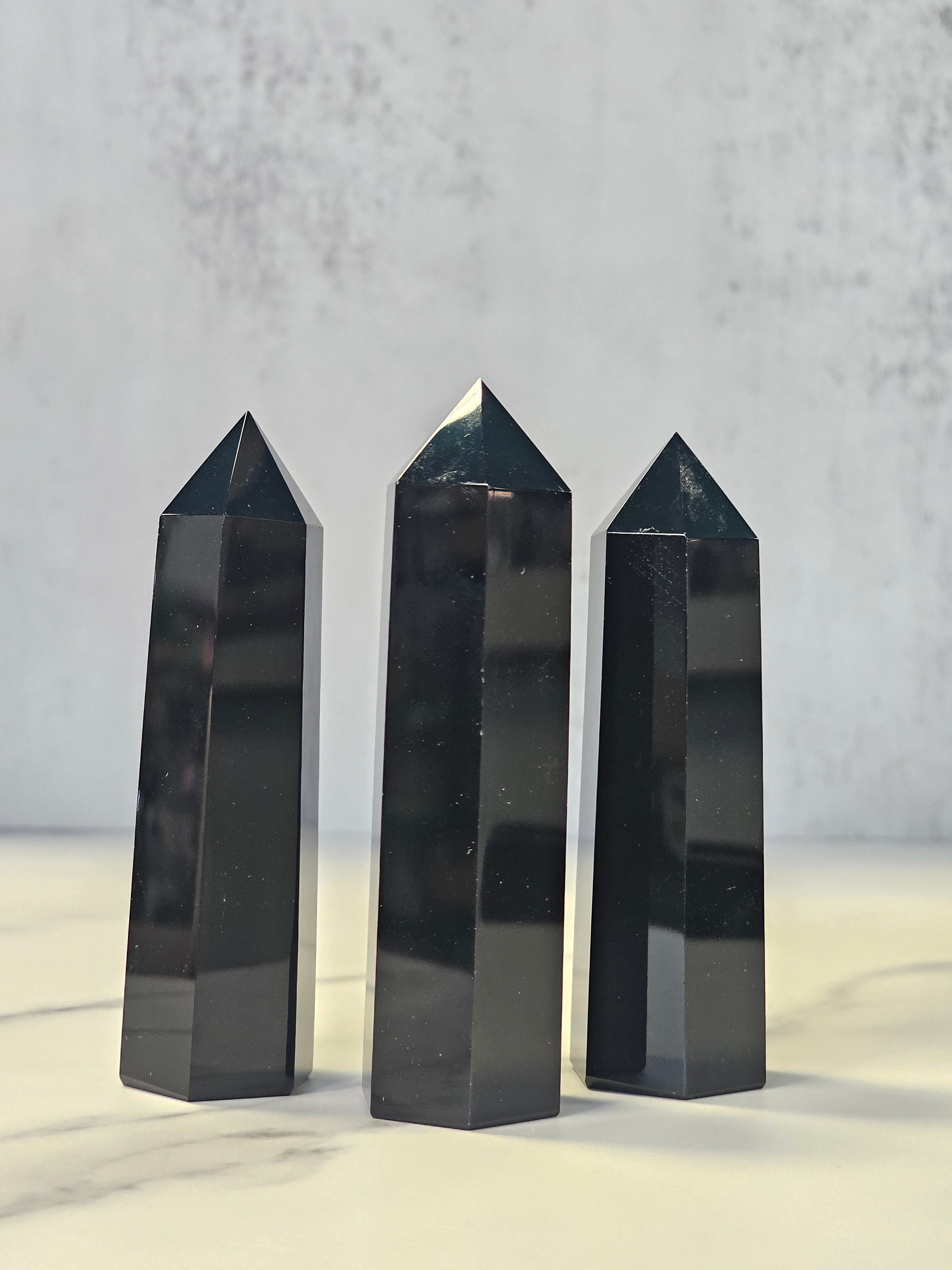 Obsidian Tower – Quartz Botanicals