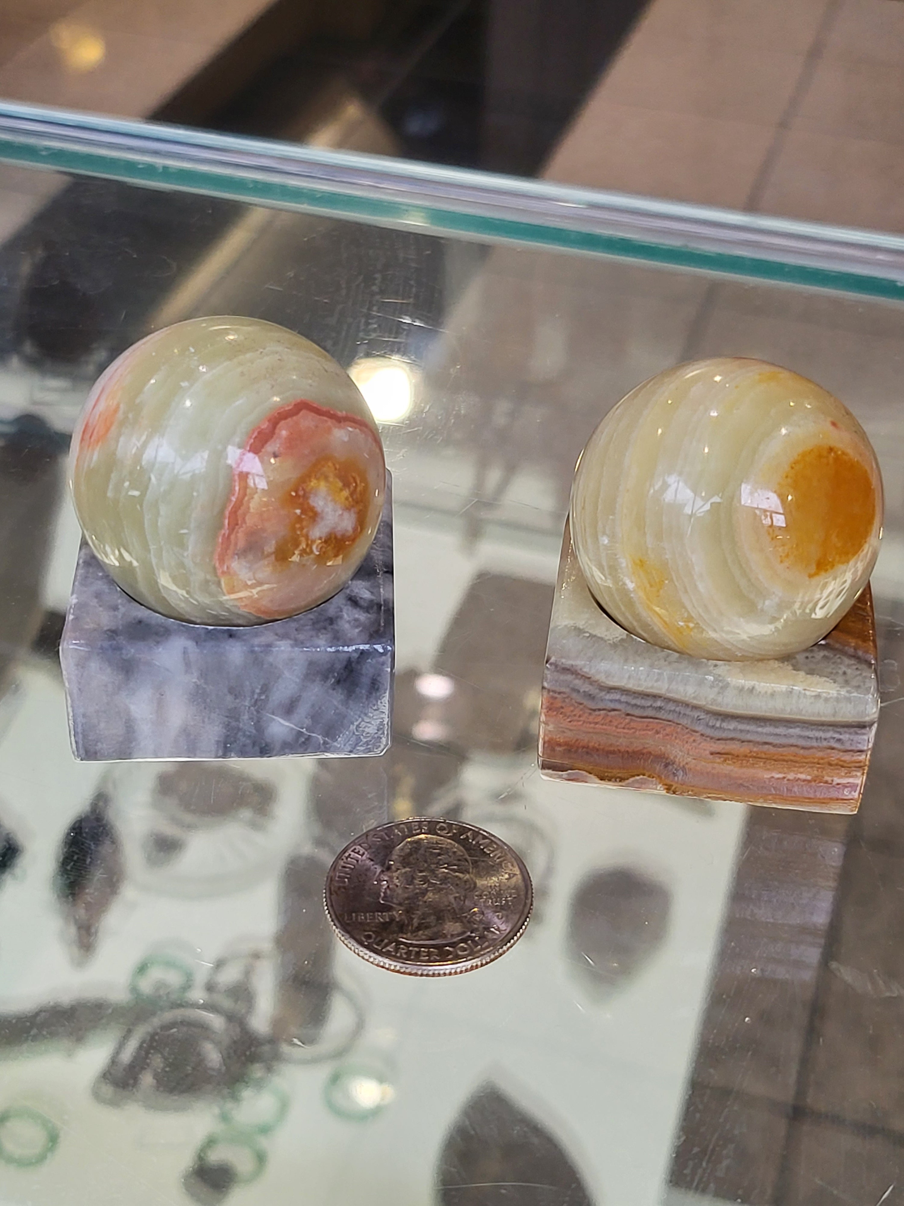 Onyx Sphere and Stand – Quartz Botanicals